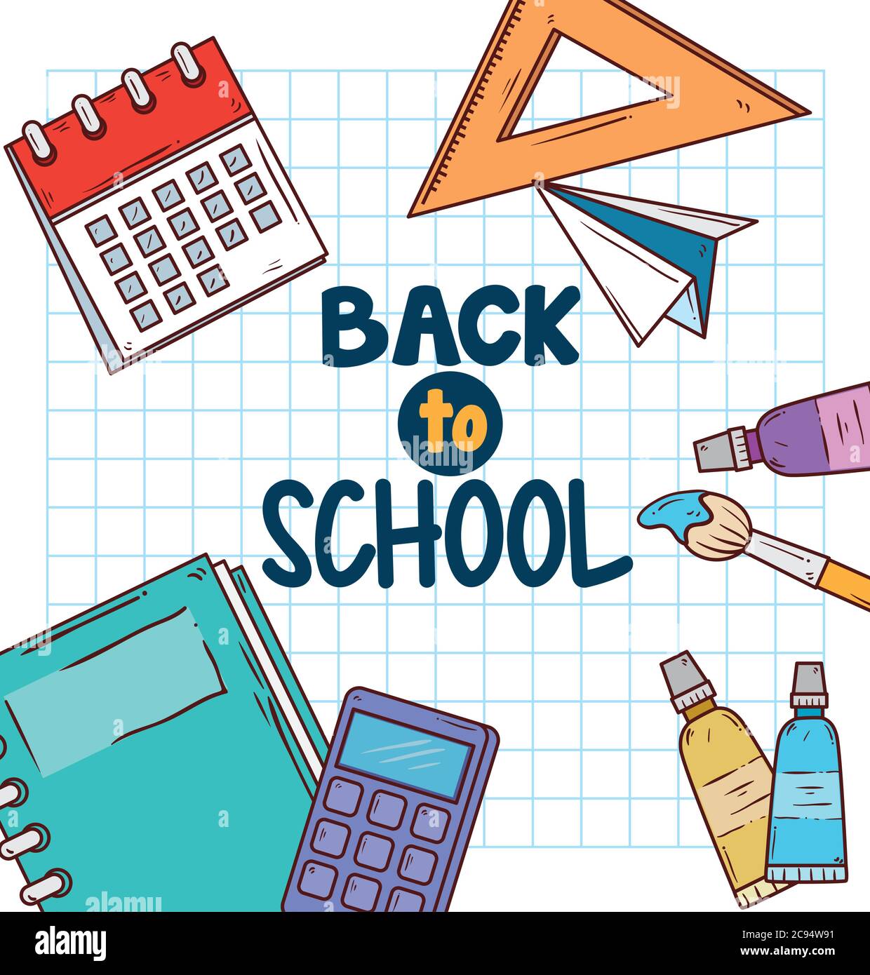 Welcome back school math class hi-res stock photography and images - Alamy