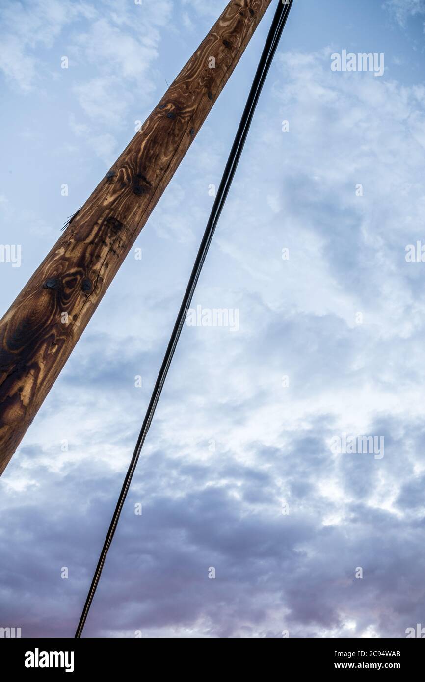 Telephone pylon hi-res stock photography and images - Alamy