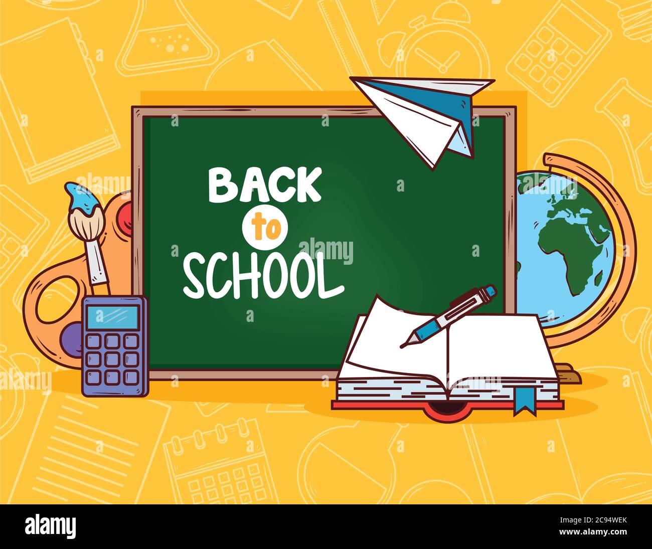 Welcome Back School Math Class High Resolution Stock Photography and ...