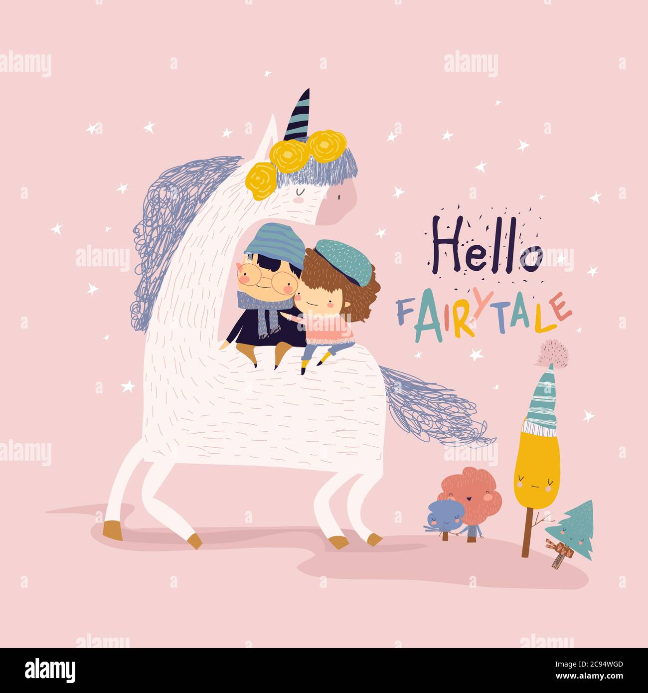 Riding Unicorn High Resolution Stock Photography and Images - Alamy