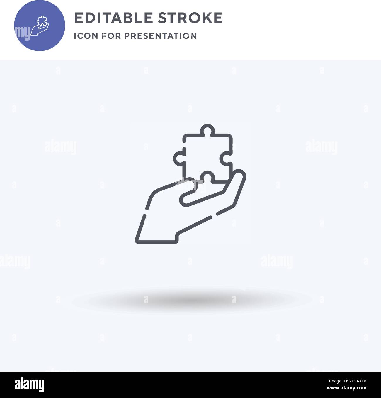 Problem Solving icon vector, filled flat sign, solid pictogram isolated ...