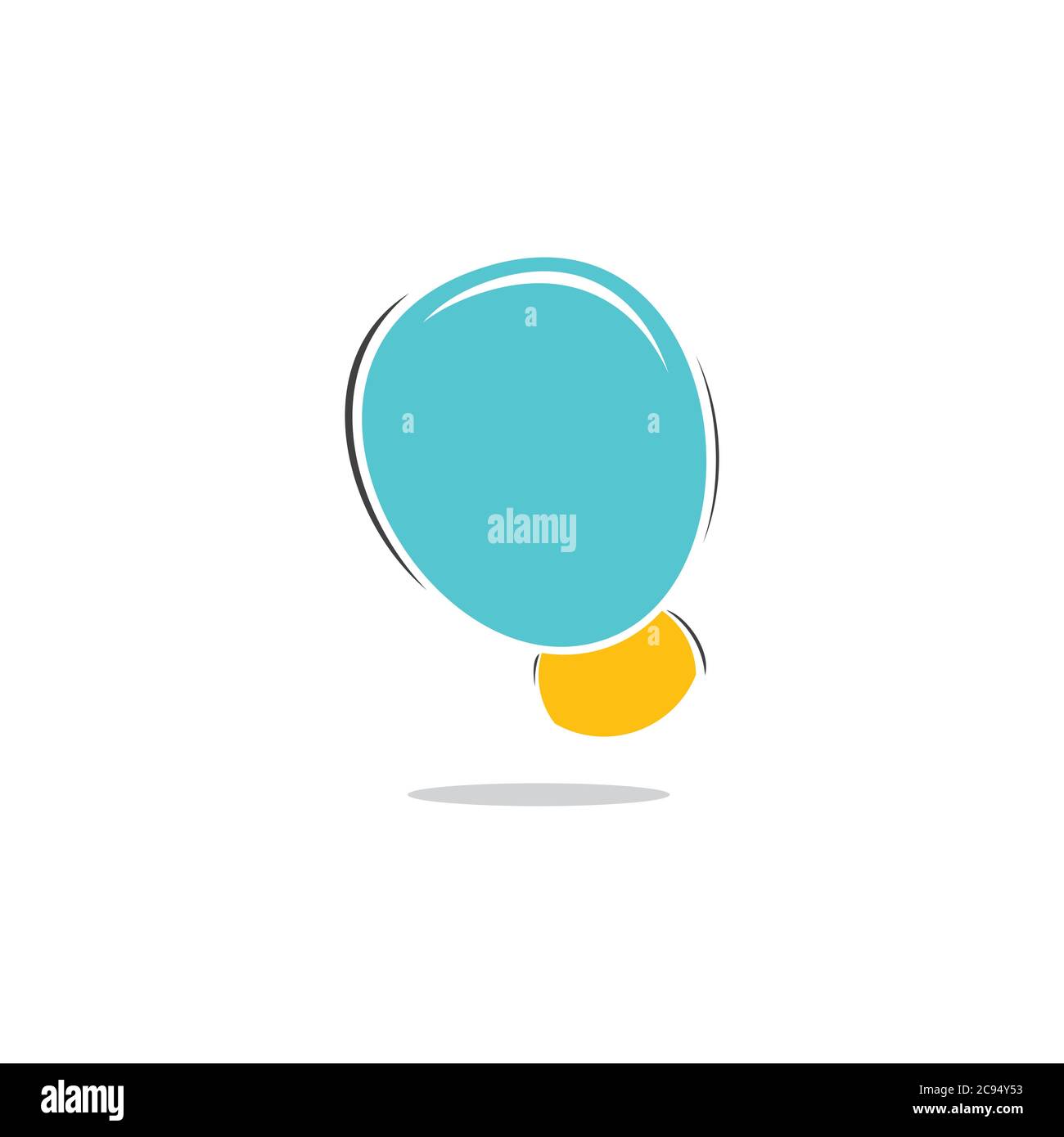 shine air balloon cute logo vector Stock Vector Image & Art - Alamy