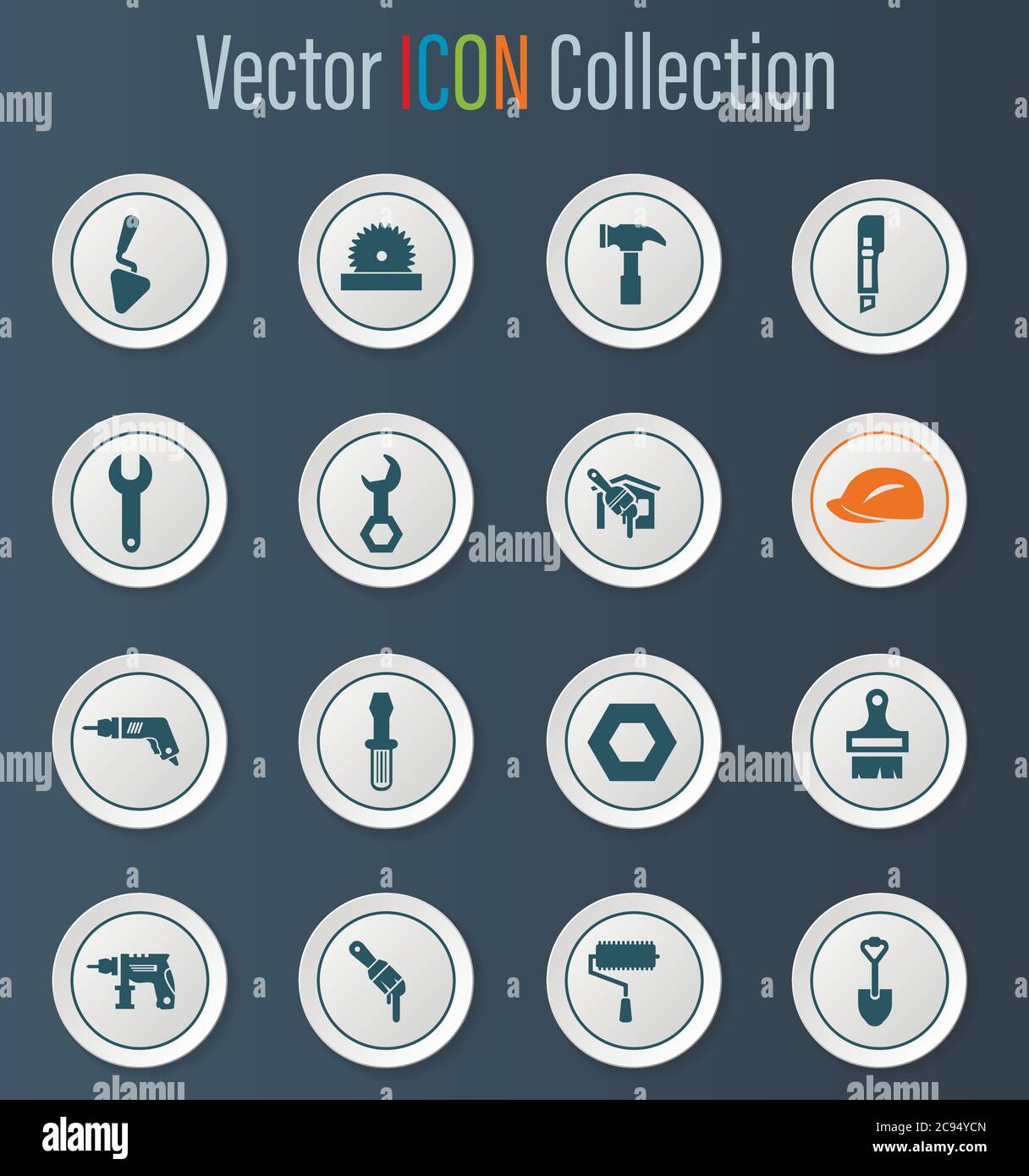 Work tools icons set Stock Vector Image & Art - Alamy