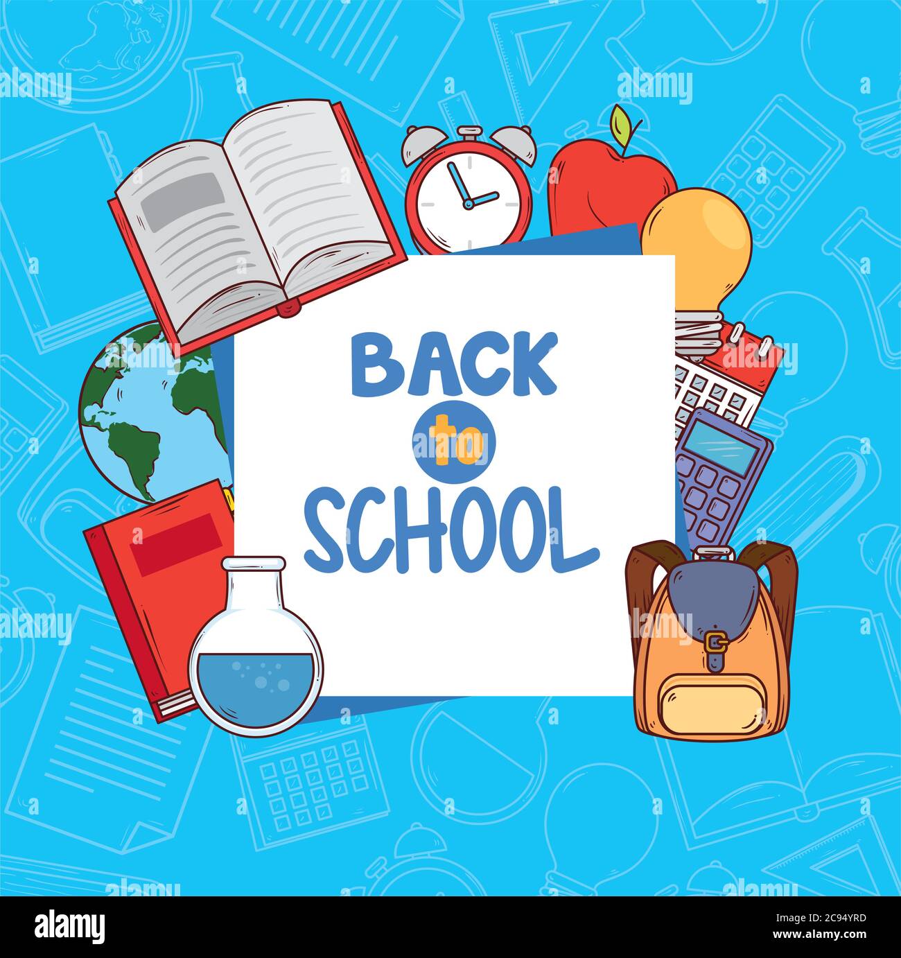 Welcome Back School Math Class High Resolution Stock Photography and ...