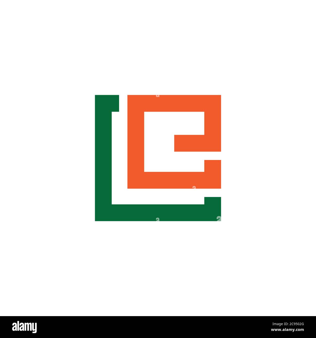 El minimal logo design Cut Out Stock Images & Pictures - Alamy