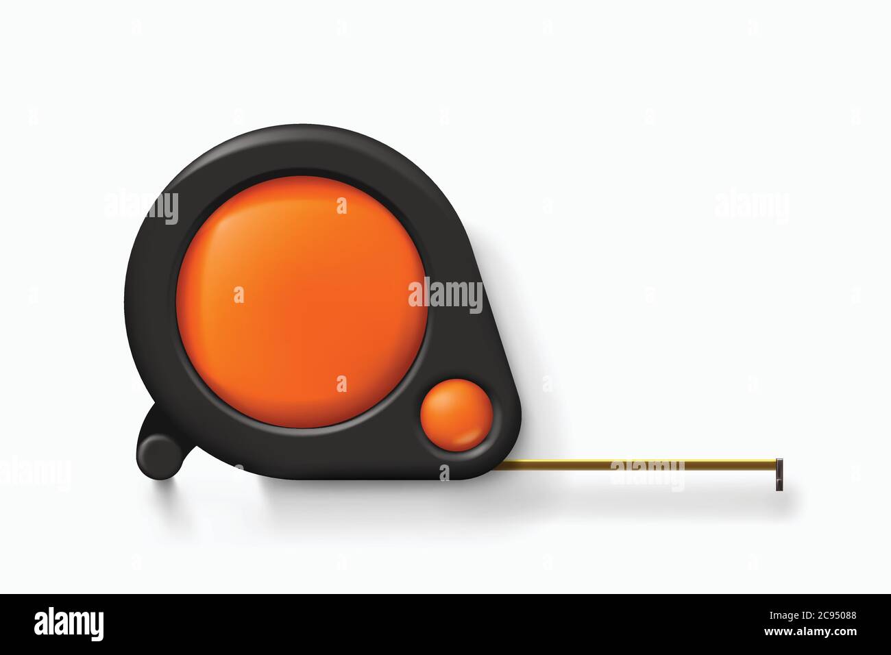 Tape measure symbol Stock Vector Images - Alamy