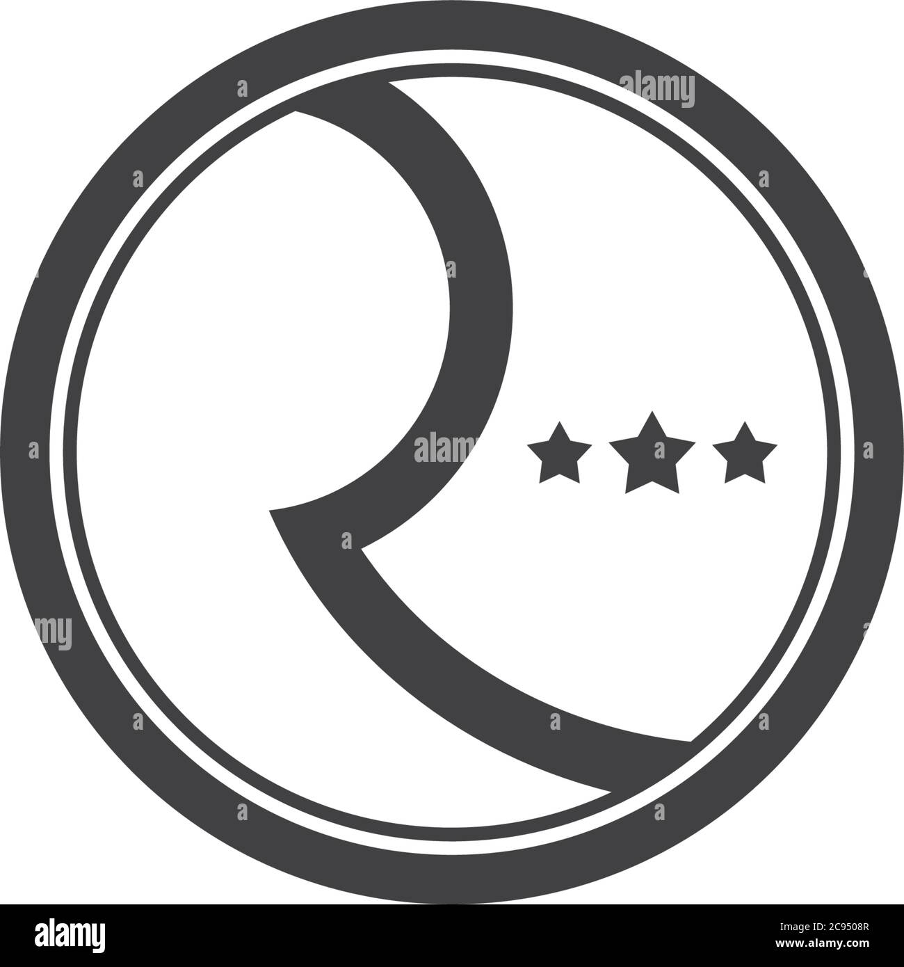 Letter r star logo hi-res stock photography and images - Alamy