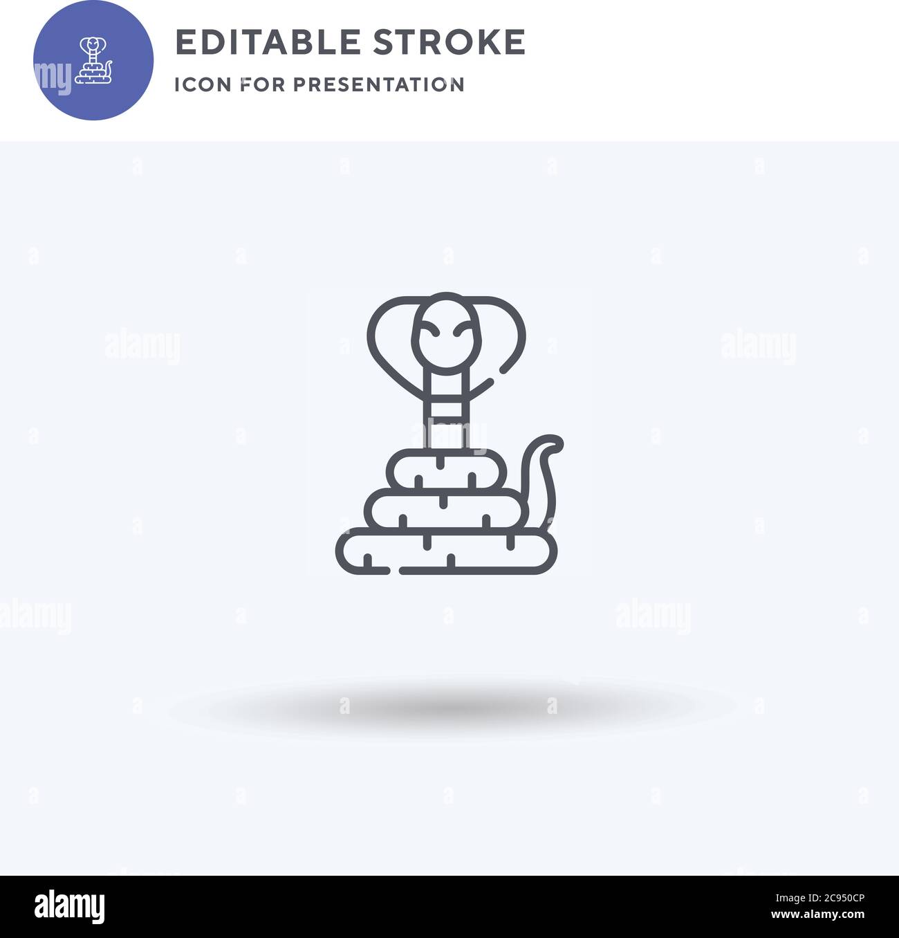 Snake icon vector, filled flat sign, solid pictogram isolated on white ...