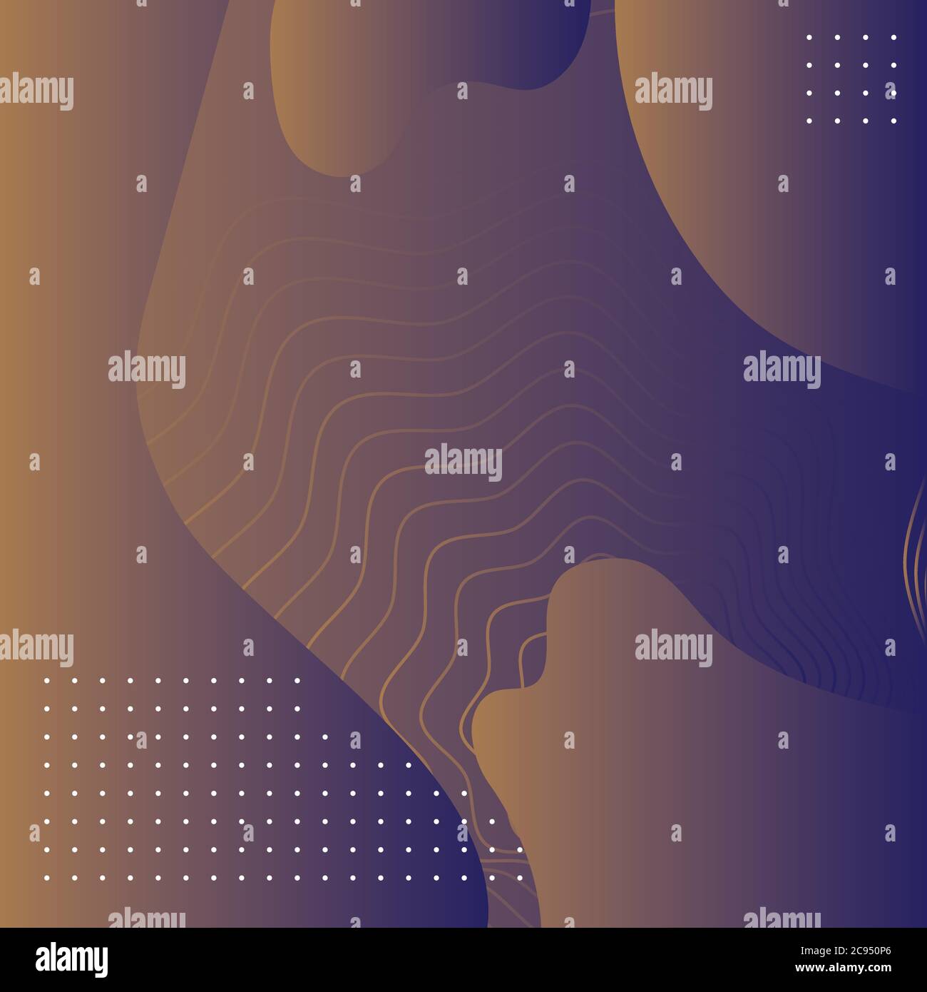 waves and forms mix colors background vector illustration design Stock ...