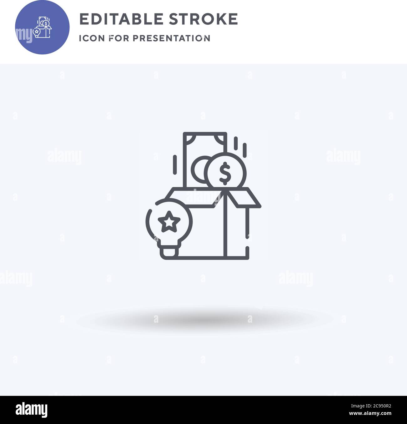 Crowdfunding icon vector, filled flat sign, solid pictogram isolated on ...