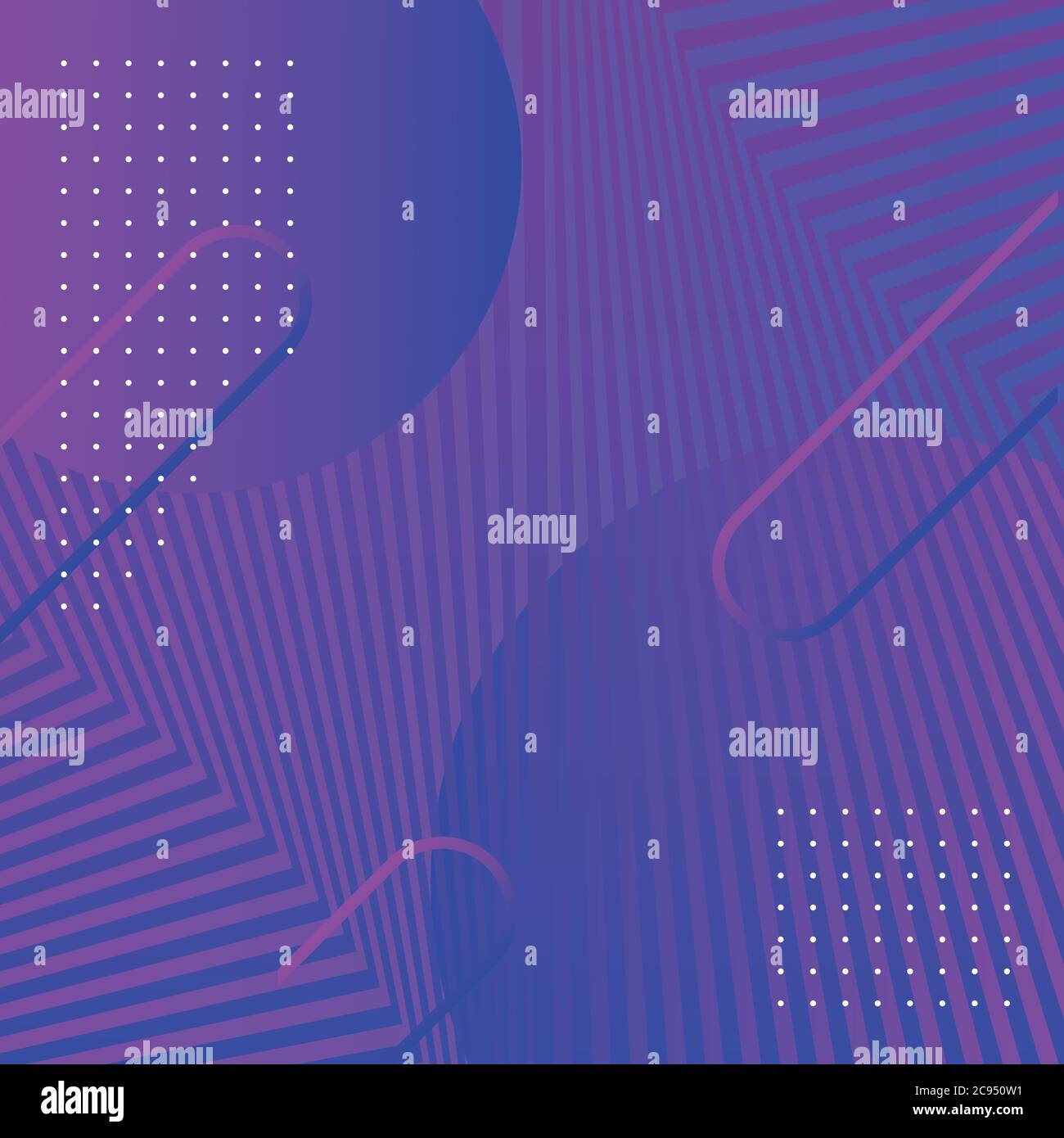 waves and forms purple background vector illustration design Stock ...