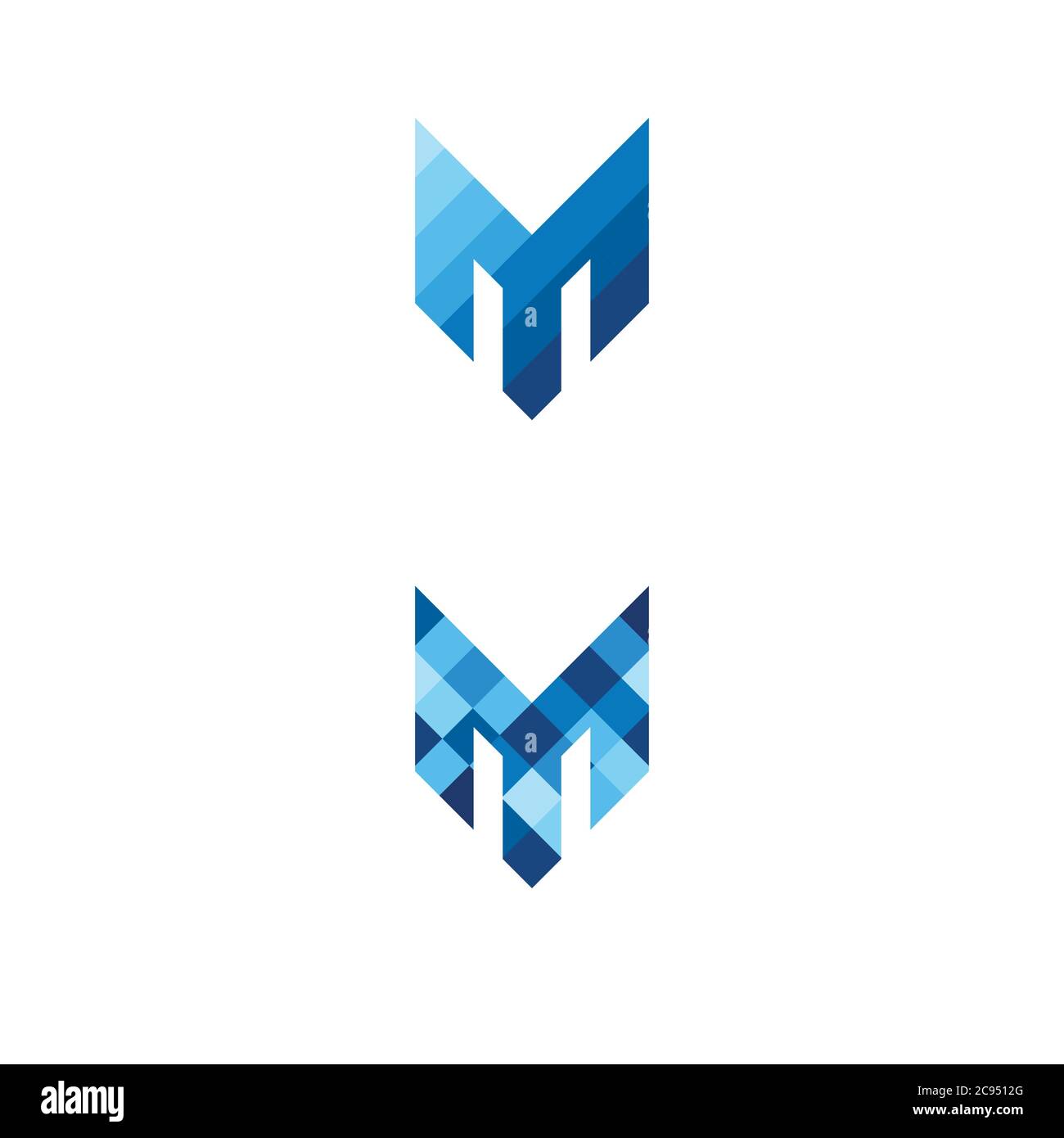 M Letter icon Template vector illustration design Stock Vector Image ...