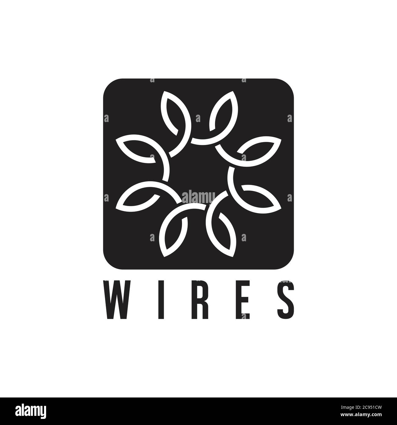 Circle of wires Cut Out Stock Images & Pictures - Alamy