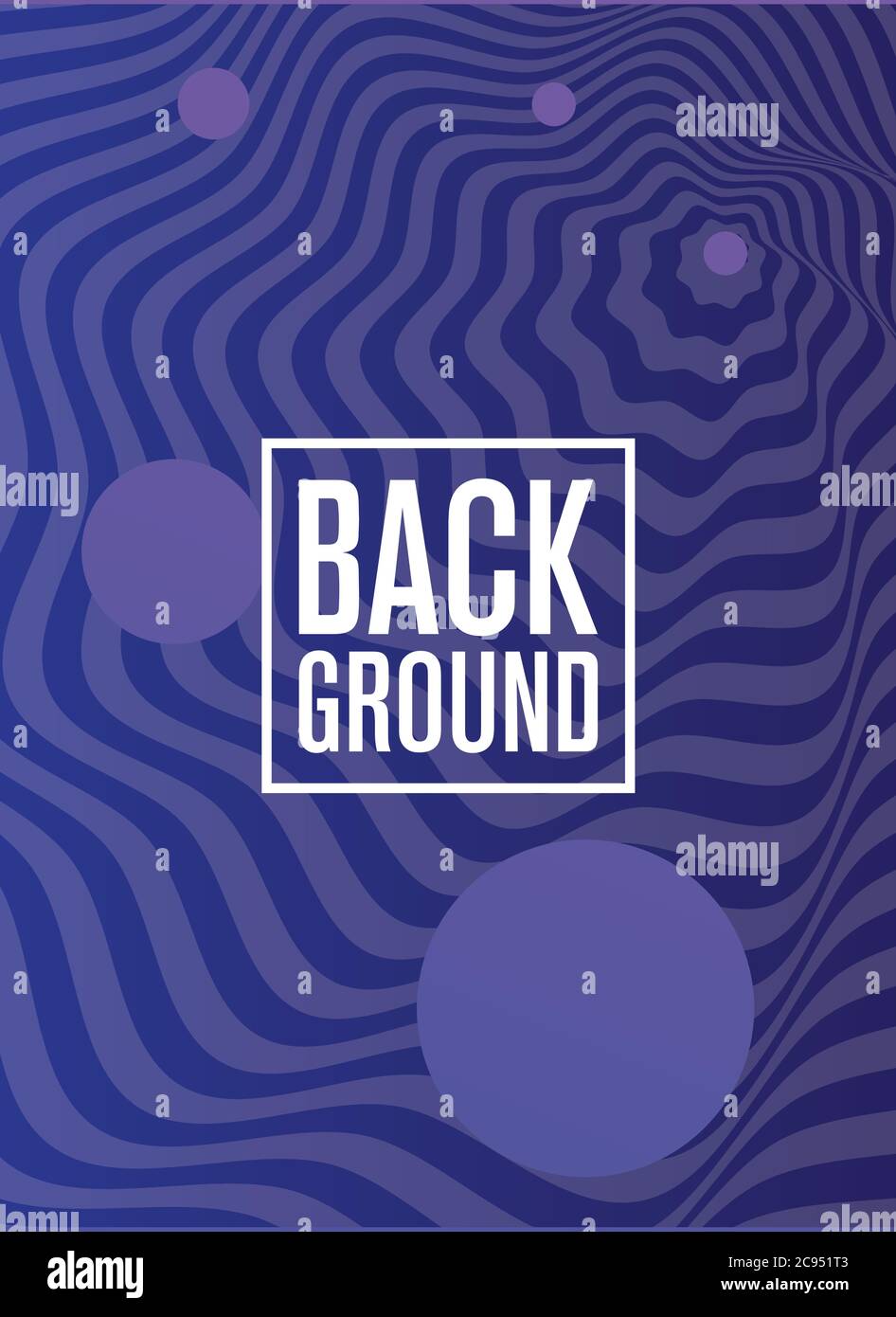 waves and forms purple background vector illustration design Stock ...