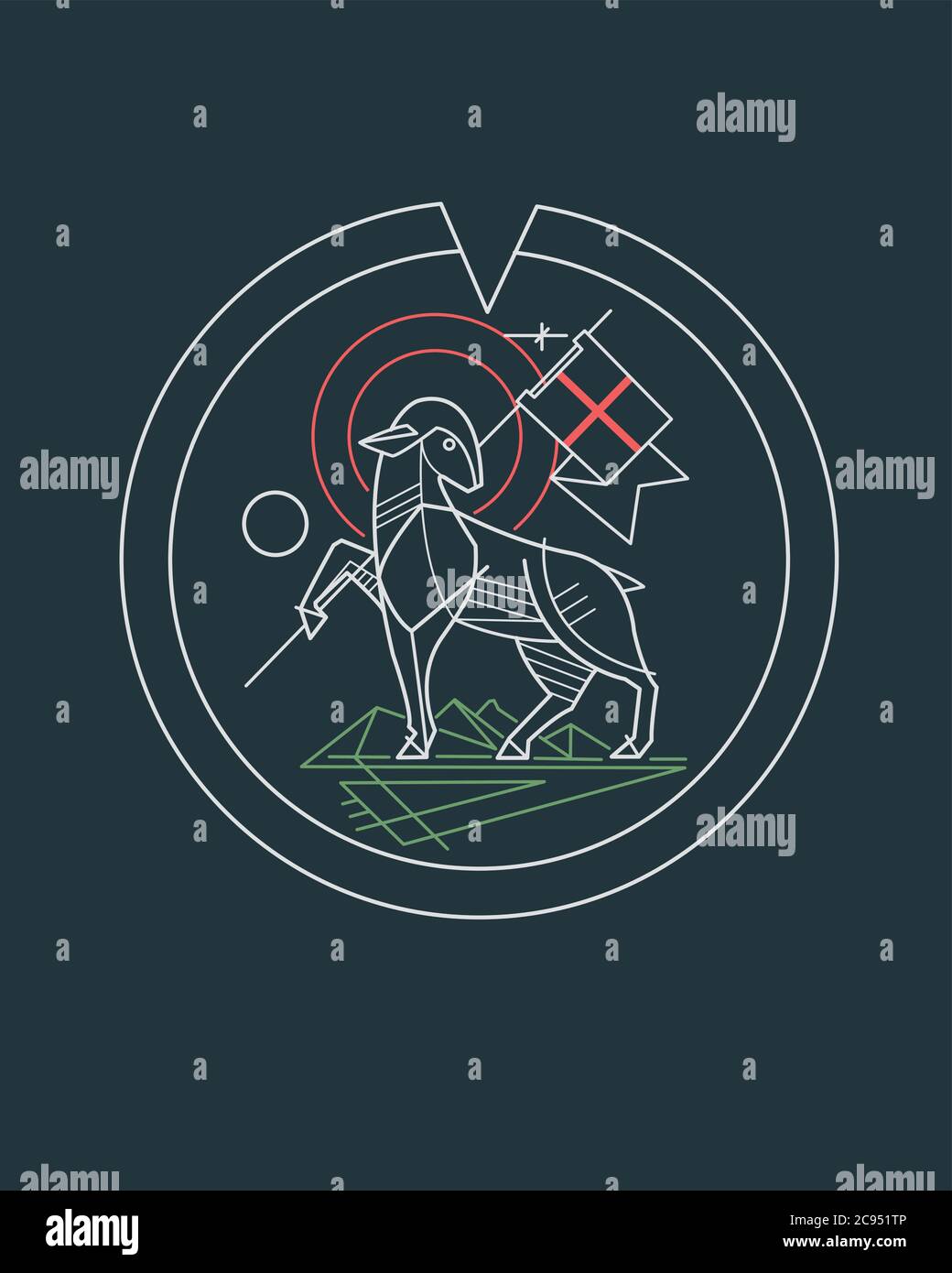 God logo hi-res stock photography and images - Alamy