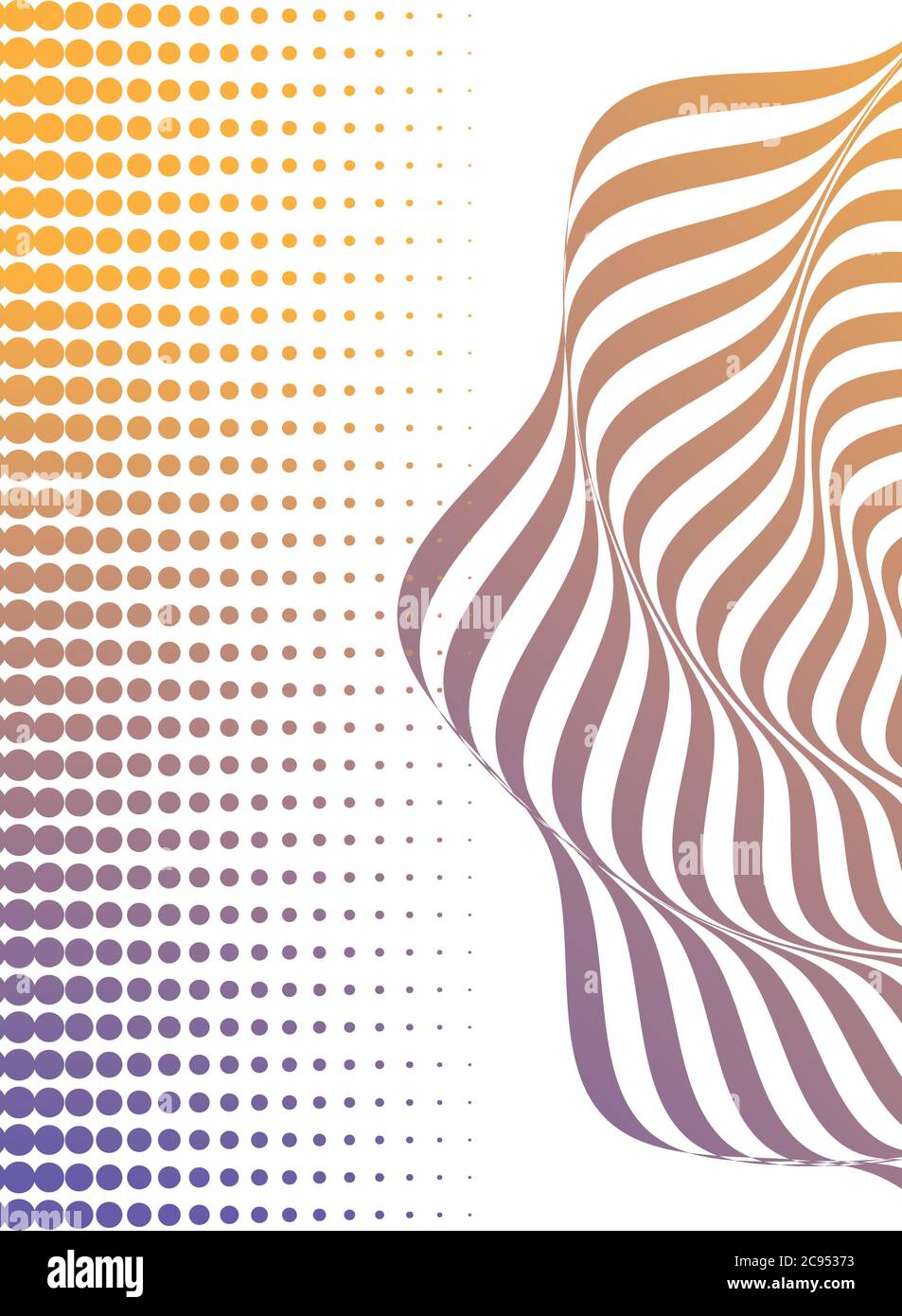 waves and forms mix colors background vector illustration design Stock ...
