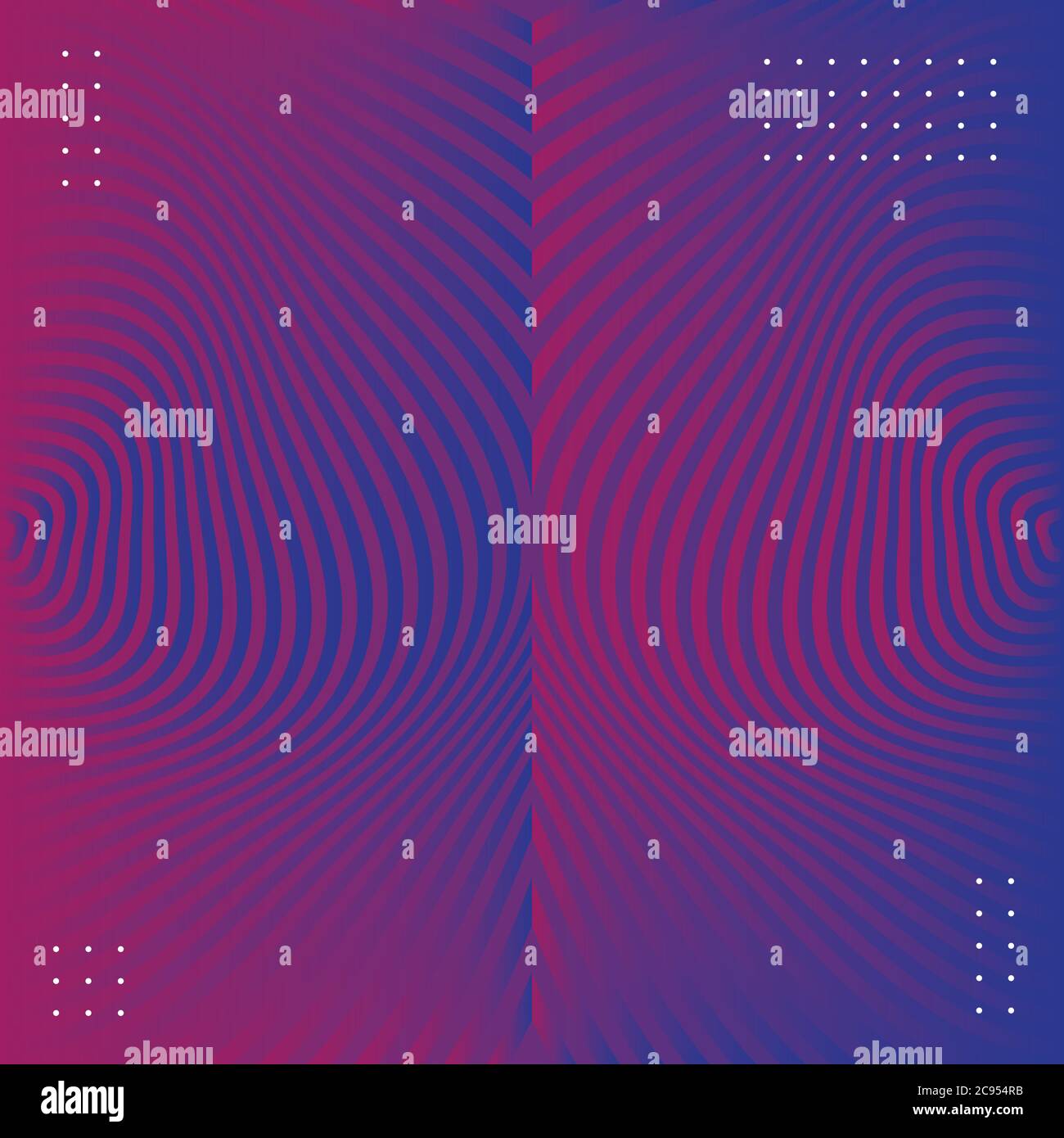 waves and forms purple background vector illustration design Stock ...