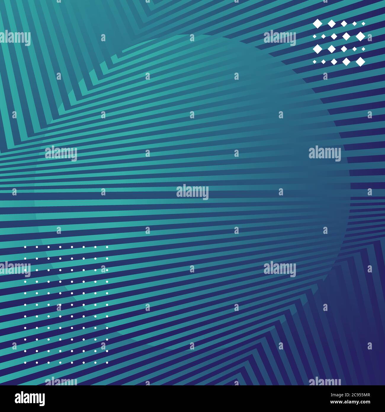 geometric figures and lines blue background vector illustration design ...
