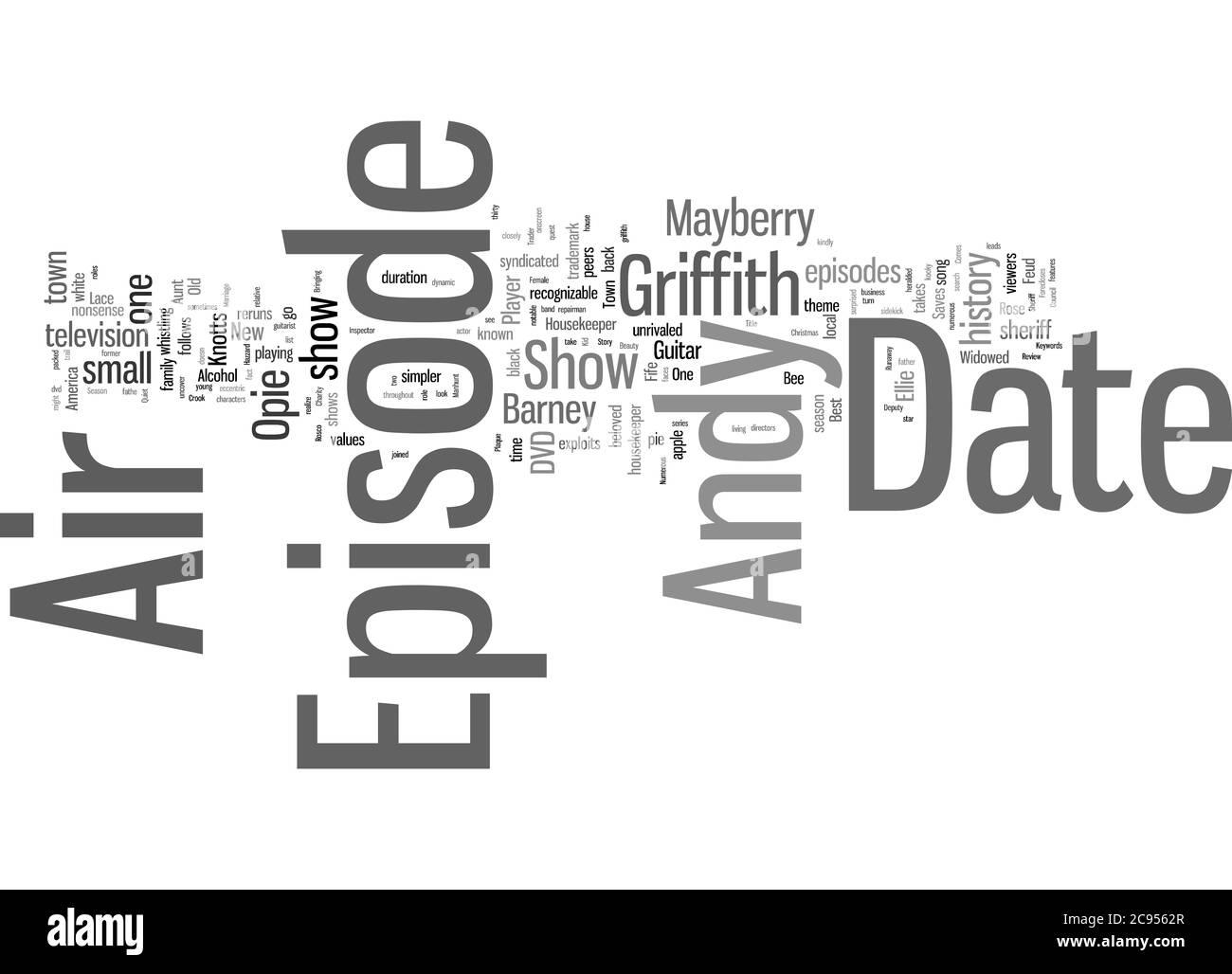 Andy Griffith Show Black and White Stock Photos & Images - Alamy