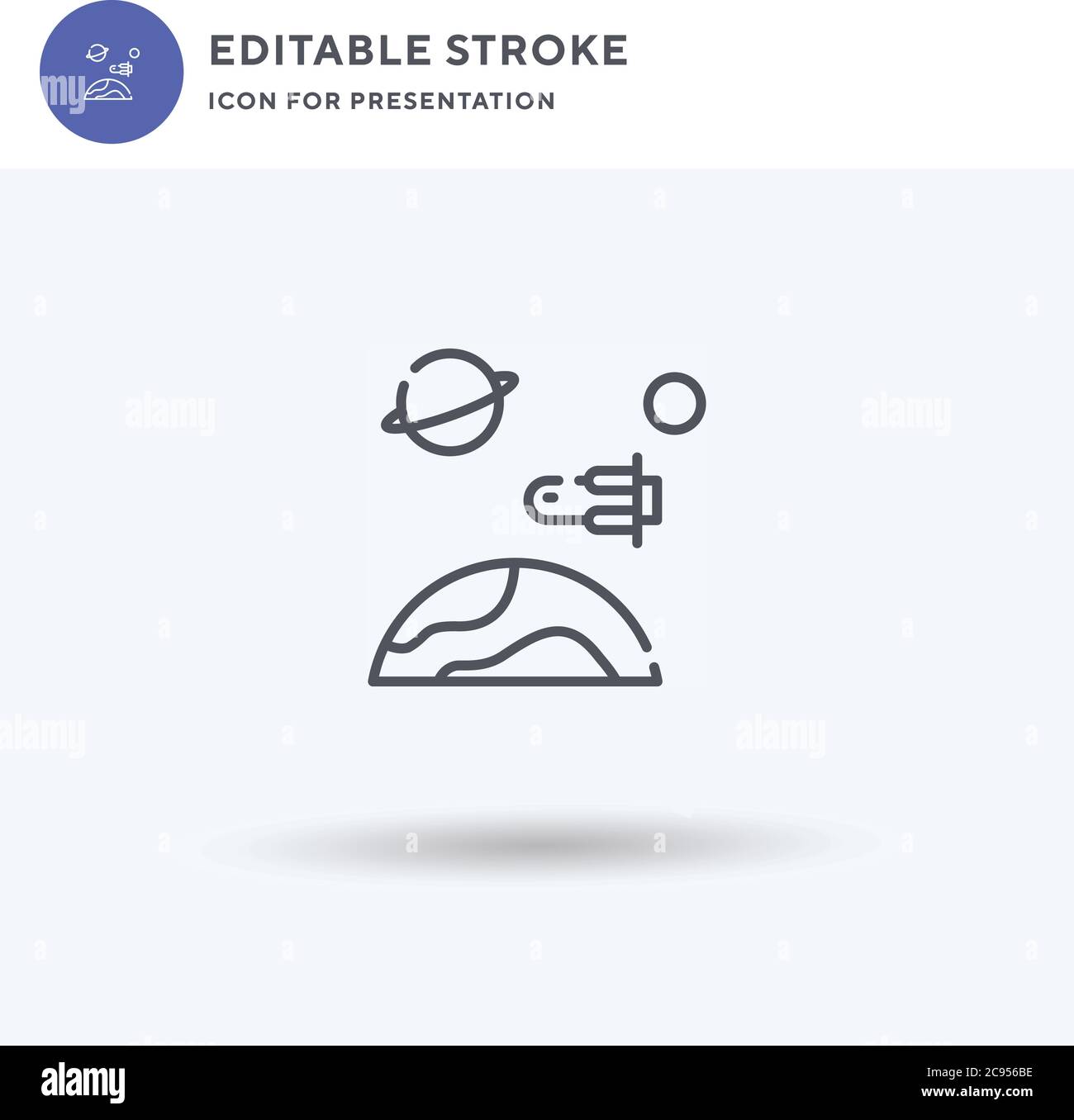 Space Travel icon vector, filled flat sign, solid pictogram isolated on ...