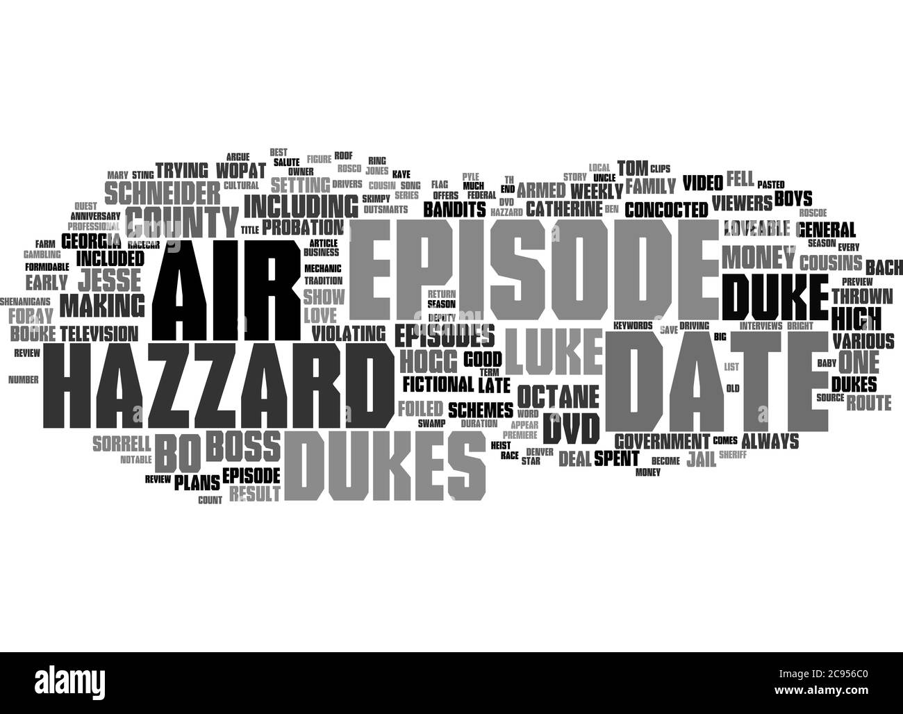 The Dukes Hazzard Black and White Stock Photos & Images - Alamy