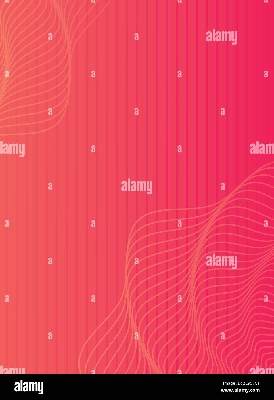 waves and forms pink color background vector illustration design Stock ...