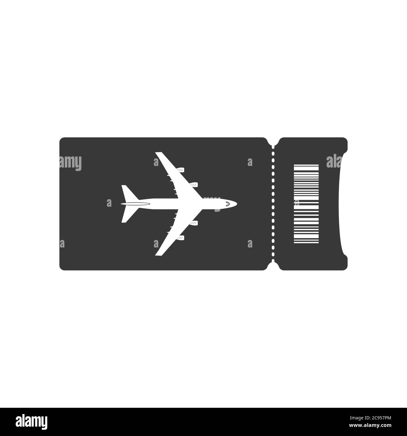 Electronic airline ticket Black and White Stock Photos & Images - Alamy