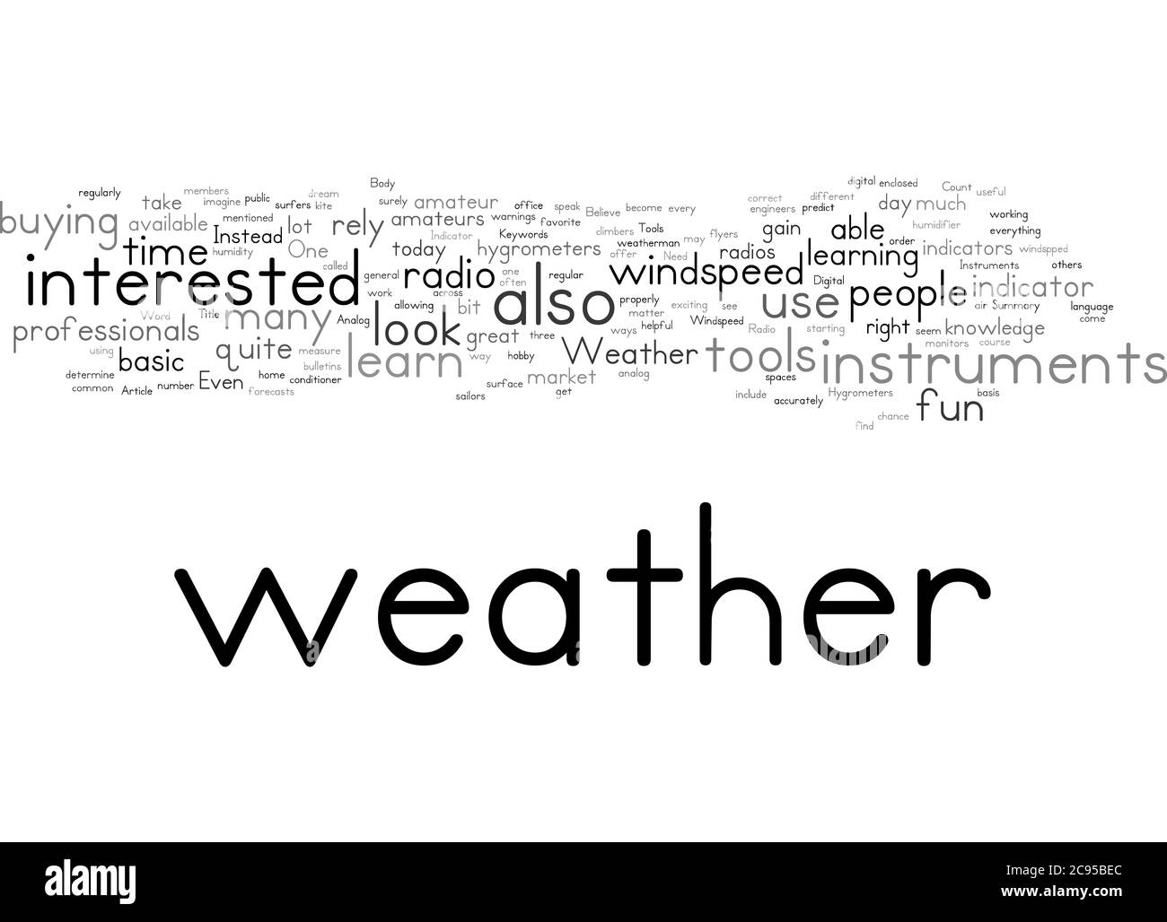 Weather Instruments High Resolution Stock Photography and Images - Alamy