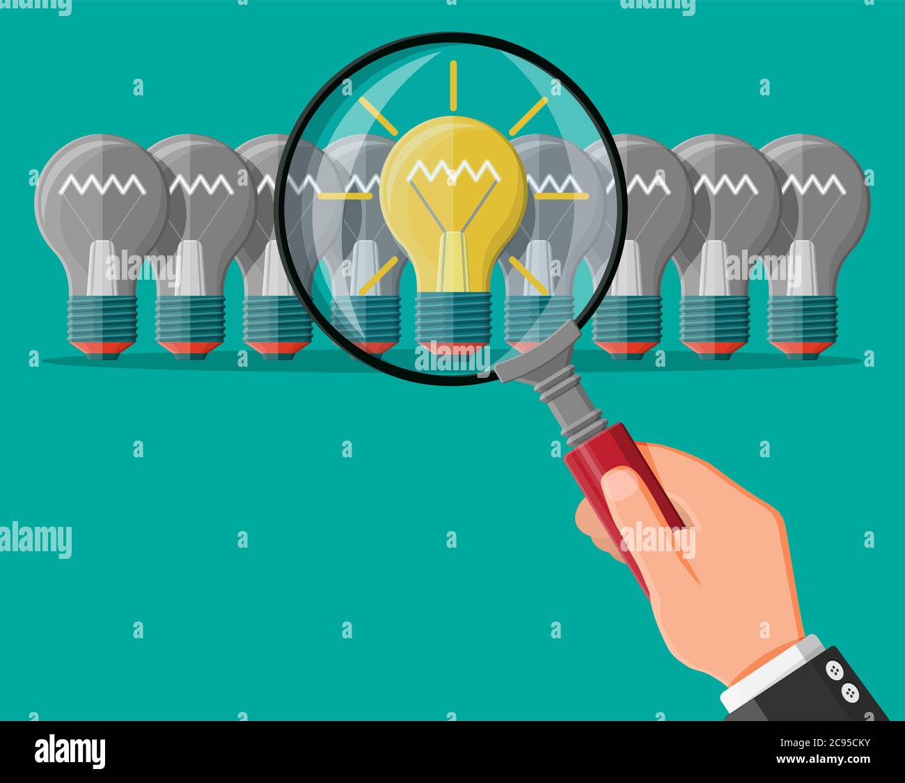 Individuality and uniqueness Stock Vector Images - Alamy