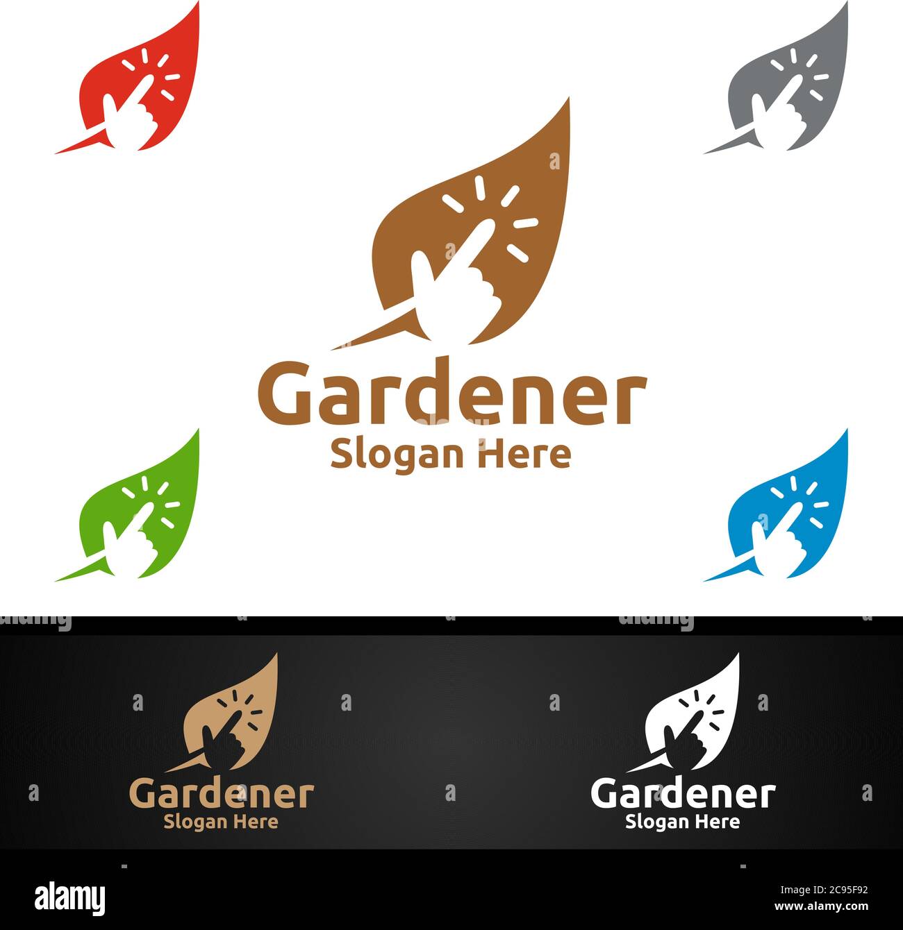 Garden click Stock Vector Images - Alamy