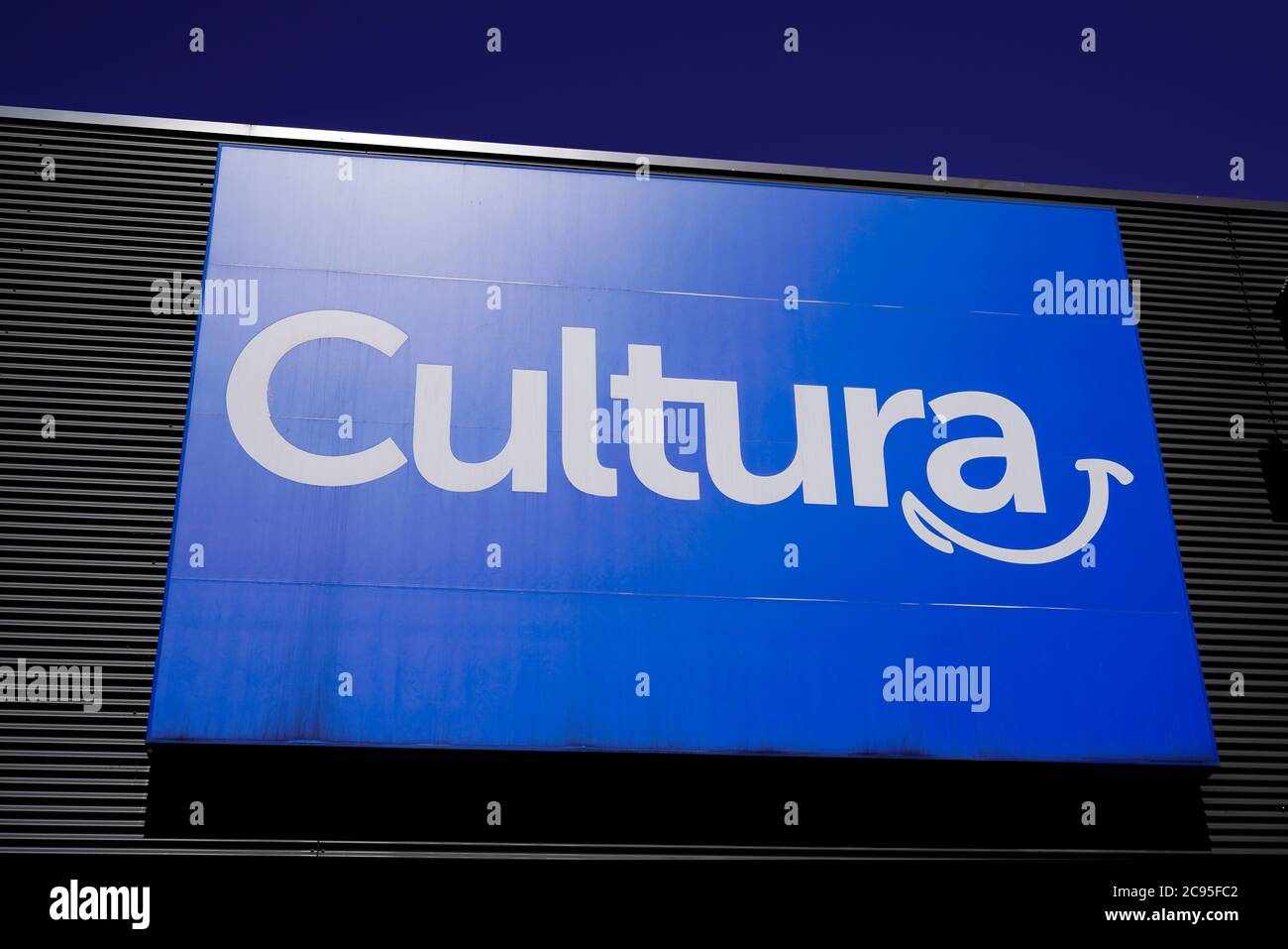 Bordeaux , Aquitaine / France - 07 25 2020 : cultura logo and blue sign ...