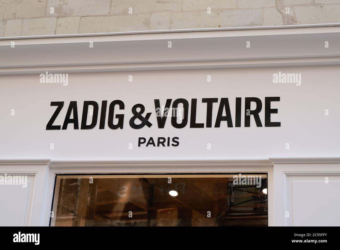 Bordeaux , Aquitaine / France - 07 25 2020 : Zadig & Voltaire paris ...