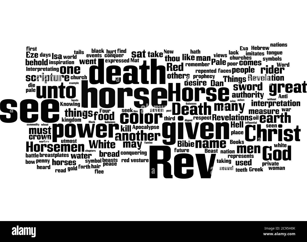 Apocalypse Bible Black and White Stock Photos & Images - Alamy