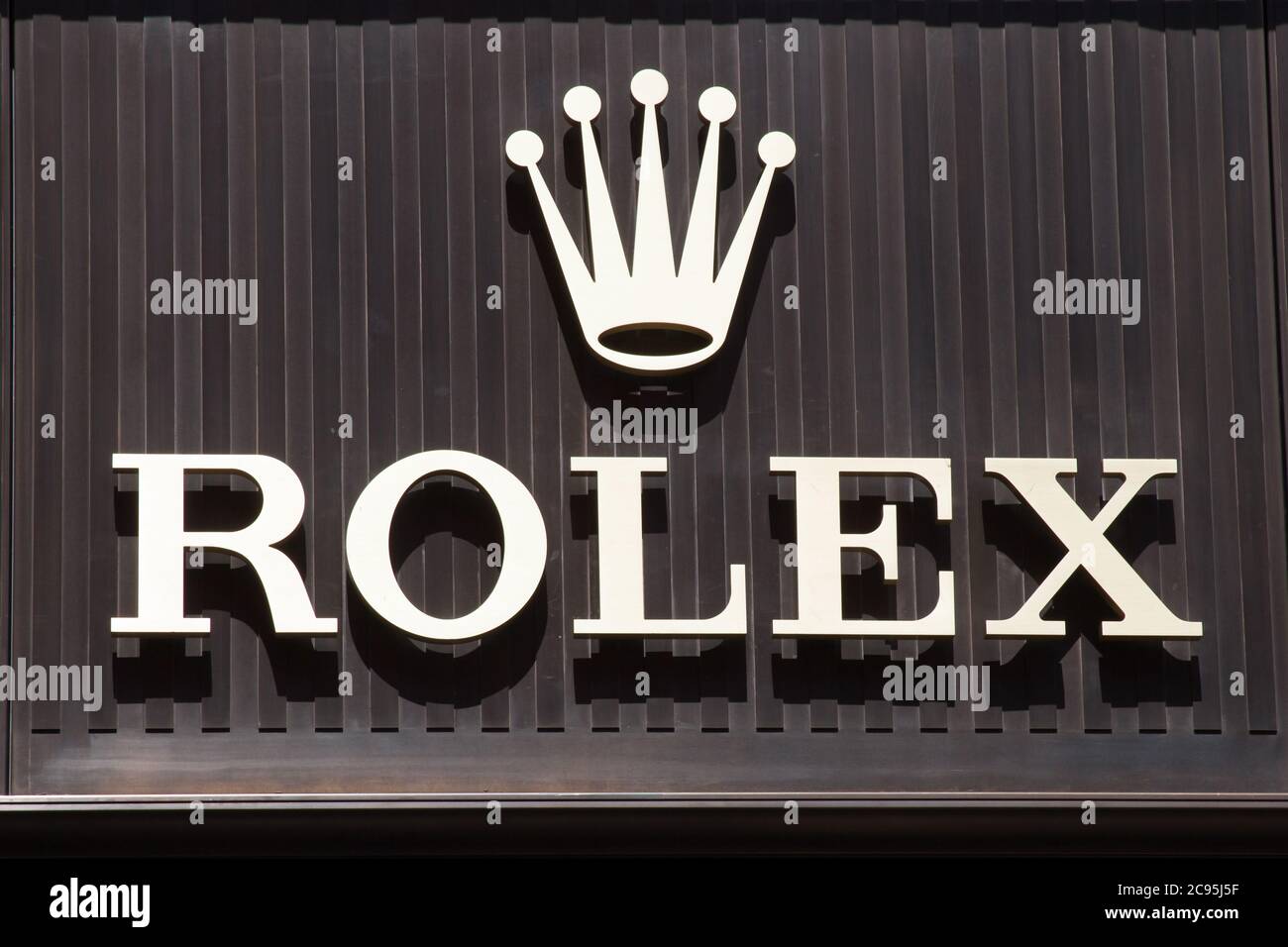 Rolex signage hi-res stock photography and images - Alamy