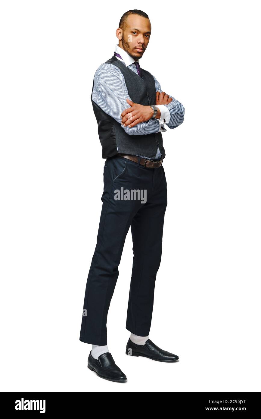 Full length studio hi-res stock photography and images - Alamy