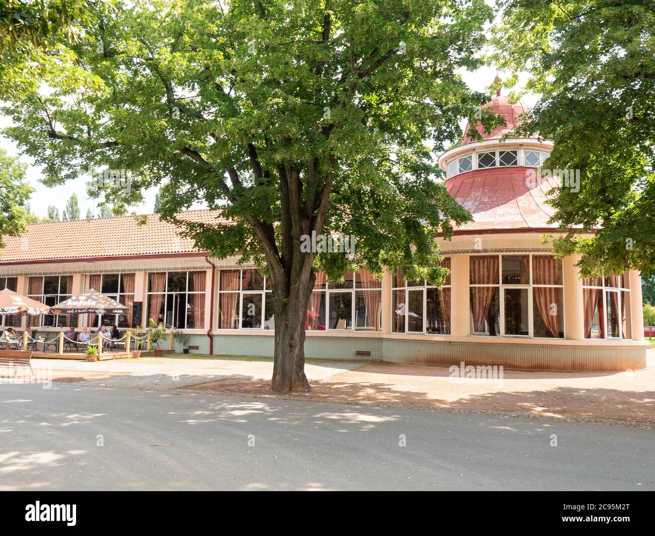 Podebrady colonnade hi-res stock photography and images - Alamy