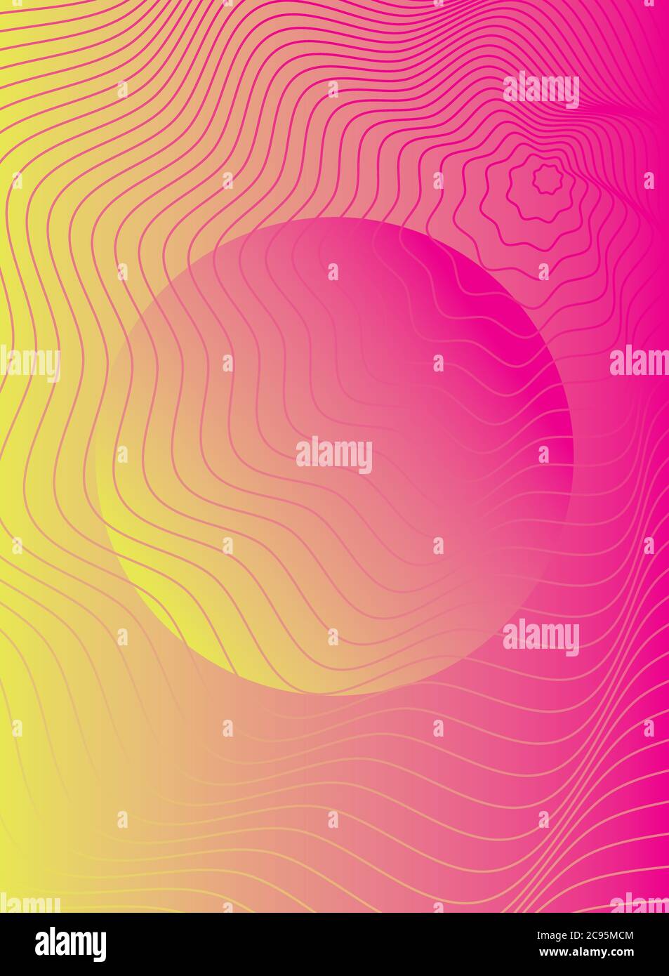 Waves forms pink color hi-res stock photography and images - Alamy