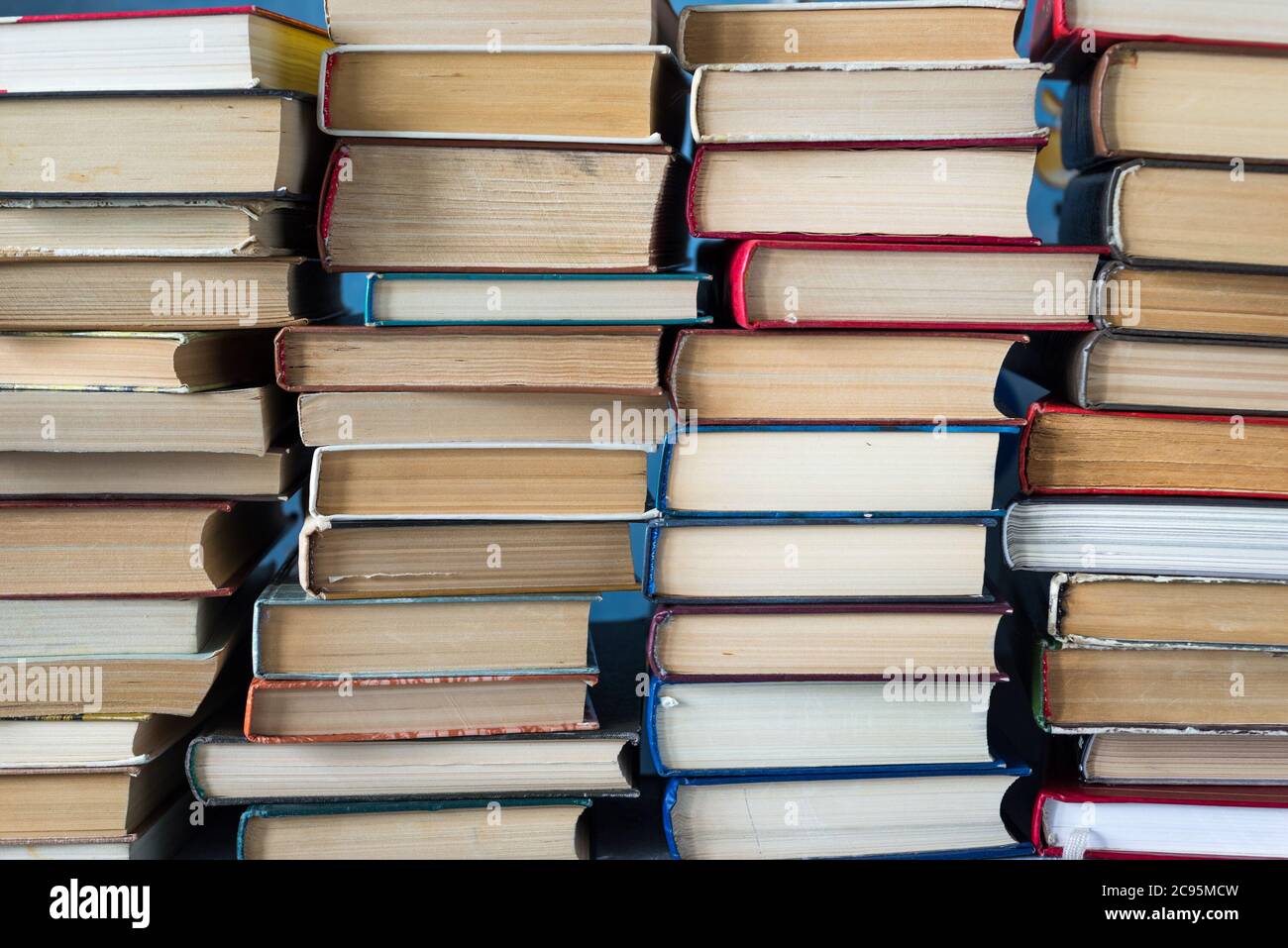 Stacks Of Books Wallpaper