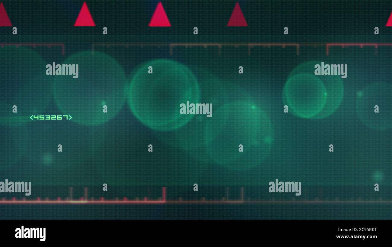 Information technology futuristic color data abstract background Stock ...