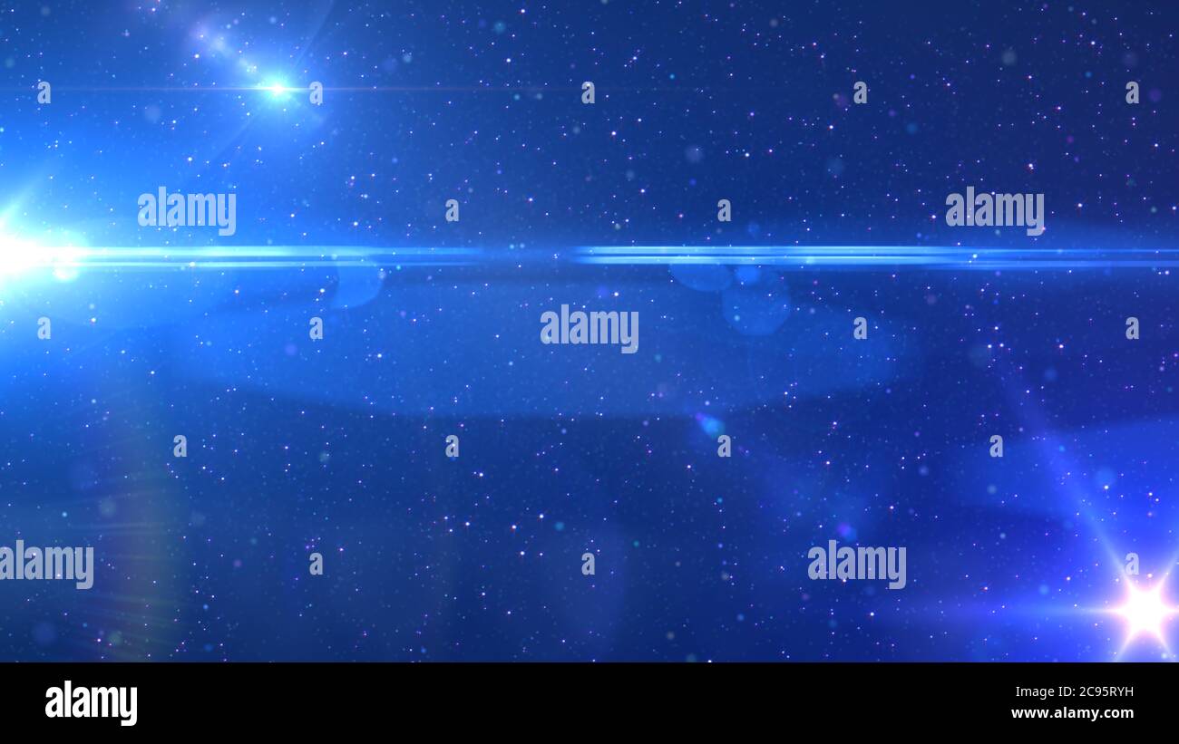 ray light star sky in space, illustration render Stock Photo - Alamy