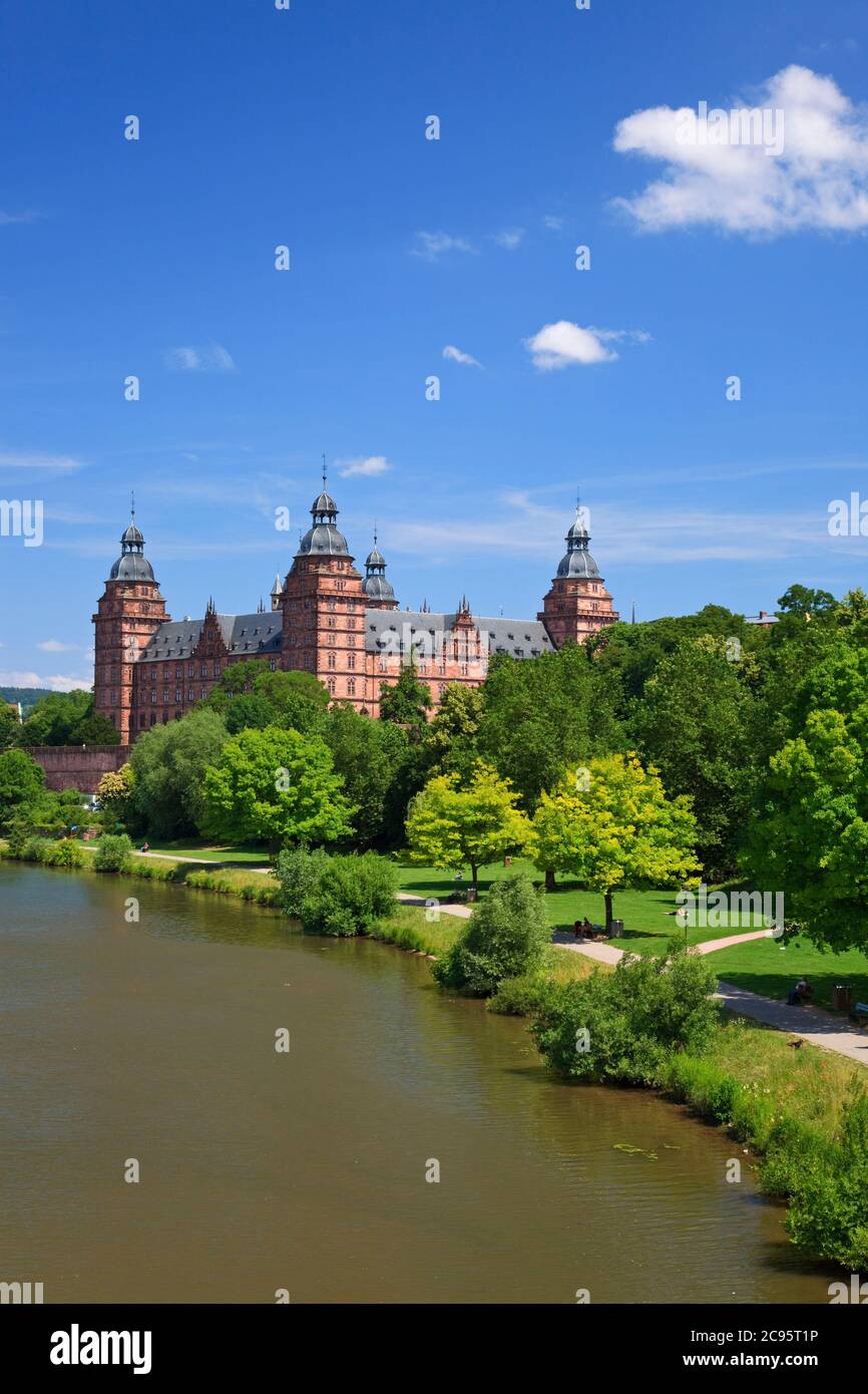 Architecture aschaffenburg bavaria building hi-res stock photography ...
