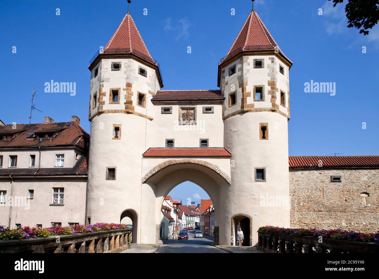 geography / travel, Germany, Bavaria, Amberg, Nabburg Gate of the ...