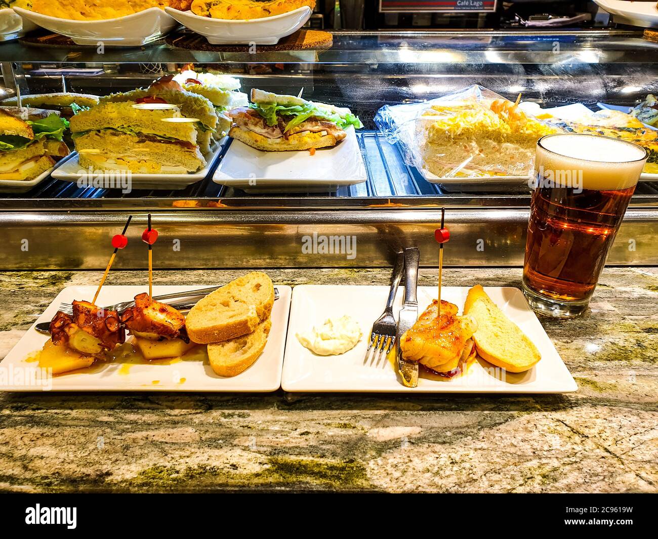 Tapas spain bread hi-res stock photography and images - Alamy