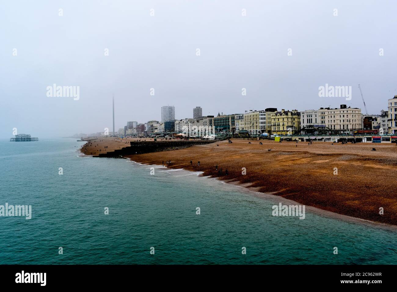 View from Brighton Pier Stock Photo - Alamy