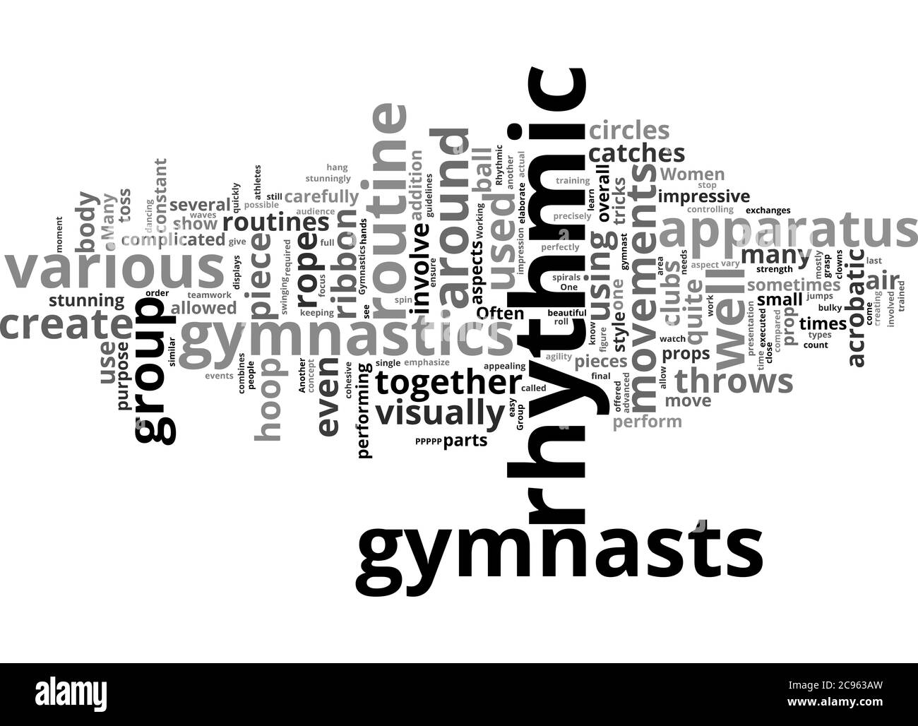 Rhythmic Gymnastics Black and White Stock Photos & Images - Alamy