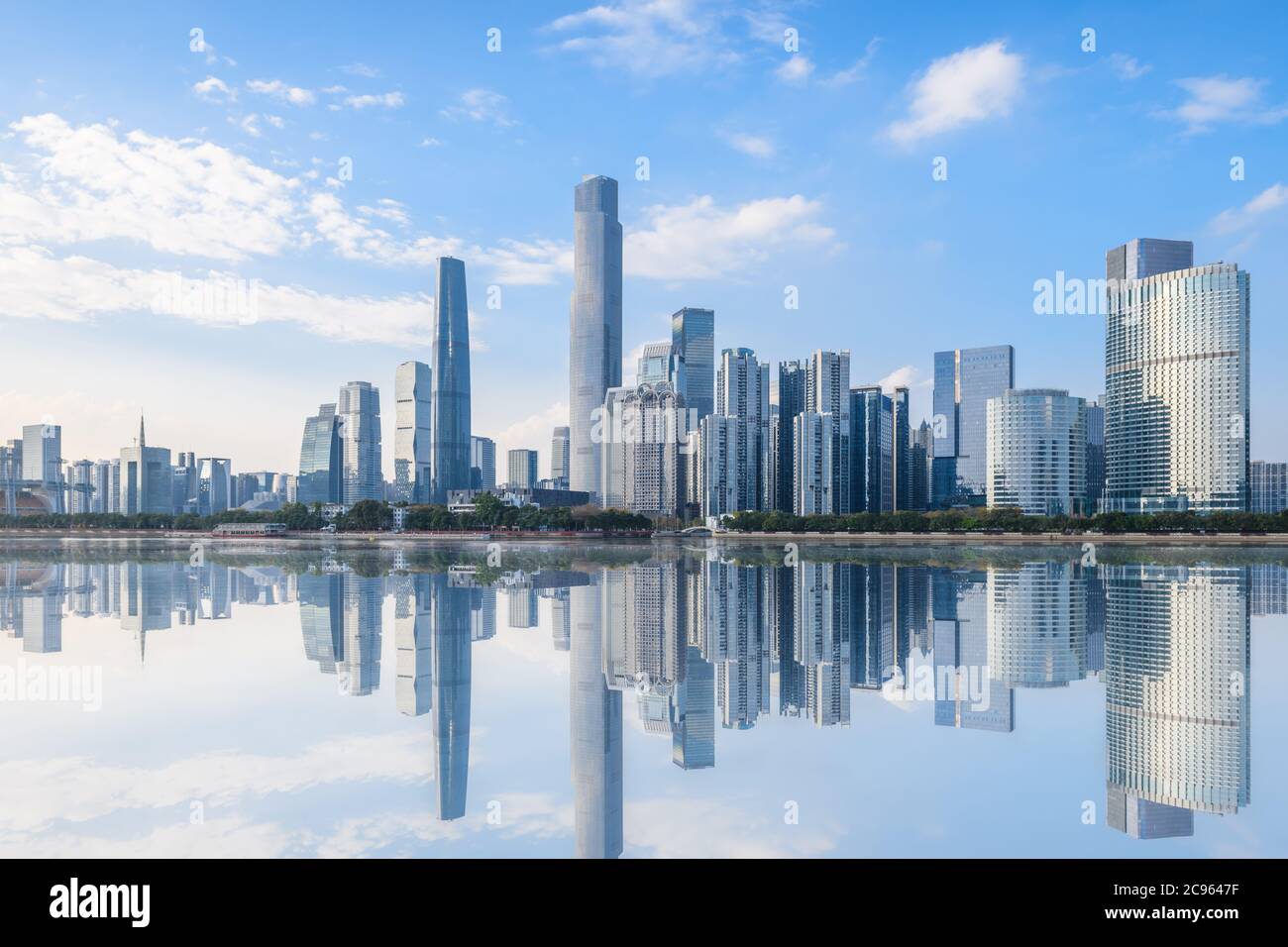 Urban architecture landscape of Guangzhou, China Stock Photo - Alamy