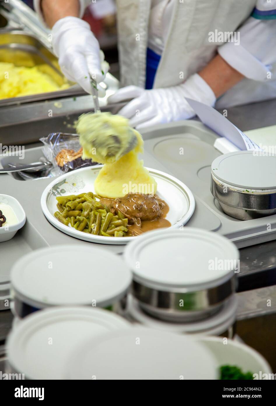 Hospital canteen tray hi-res stock photography and images - Alamy