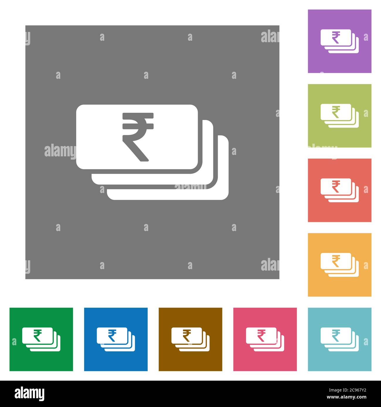 Indian rupee banknotes Stock Vector Images - Alamy
