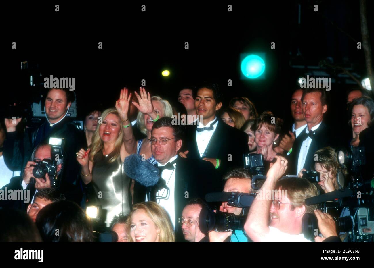 Los Angeles, California, USA 11th February 1996 A general view of fans ...
