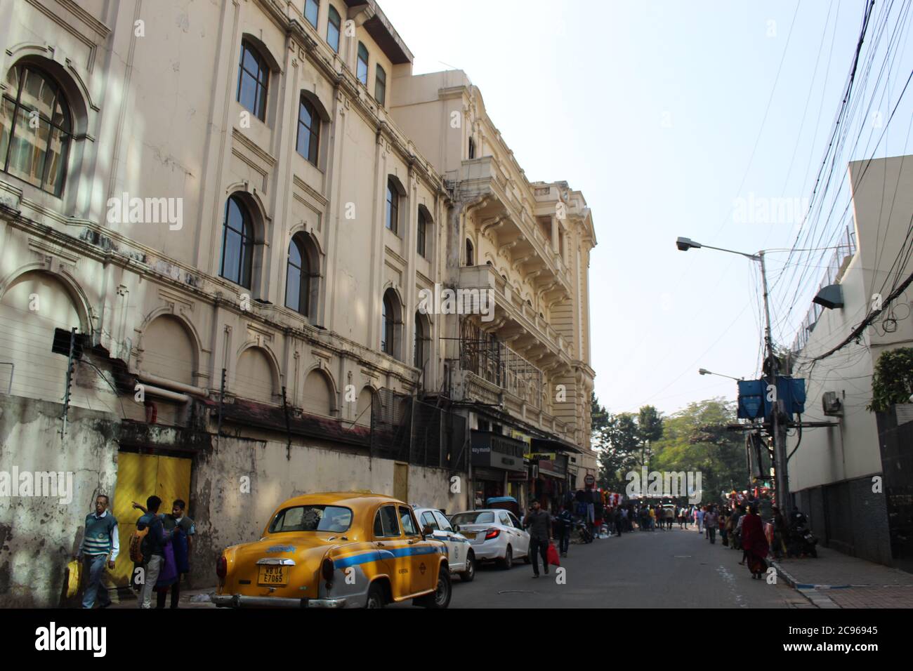 Dharmatala street hi-res stock photography and images - Alamy